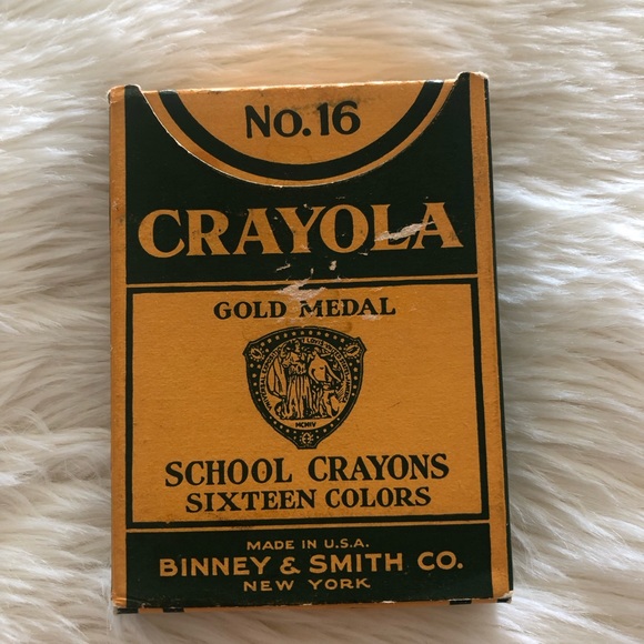 Office | Vintage Crayola Gold Medal School Crayons 16 Colors Never Used ...